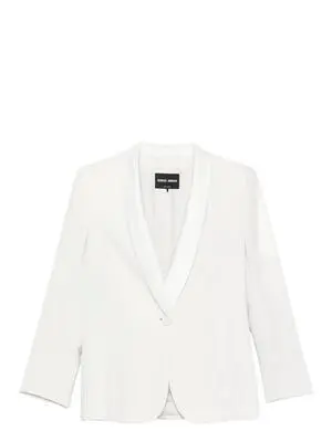 Giorgio Armani Single-breasted Blazer - Neutrals