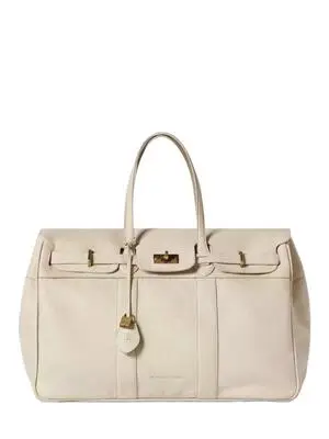 Brunello Cucinelli Deerskin Explorer Travel Bag - Neutrals