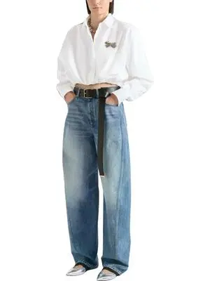 Givenchy Light Cocoon Jeans - Blue