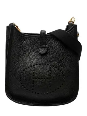 Hermès Clemence Evelyne 16 Amazone Crossbody Bag - Black
