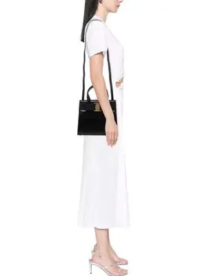FERRAGAMO Vara Bow Satchel - Black