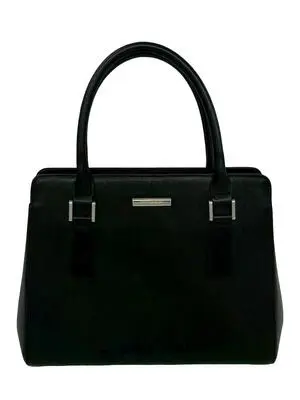 Burberry Leather Handbag - Black