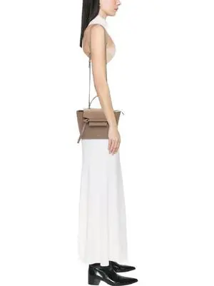Celine Nano Grained Calfskin Belt Bag Satchel - Neutrals