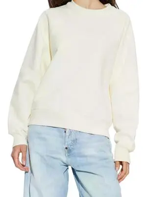 AMI Paris Oversized Sweatshirt - White