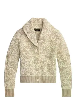 Ralph Lauren Patterned Button Cardigan - Neutrals
