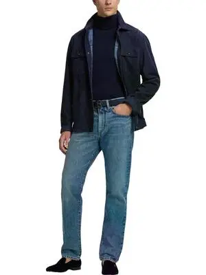 Ralph Lauren Purple Label Straight-fit Jeans - Blue
