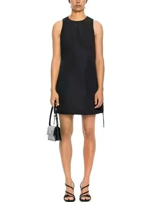 Off-White Technical Taffeta Pocket Mini Dress - Black