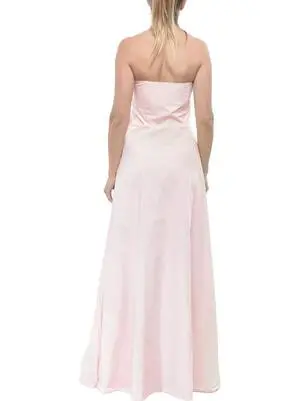 Bernadette Caswel Strapless Maxi Dress - Pink