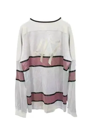 Dior Long Sleeve V-neck T-shirt - White