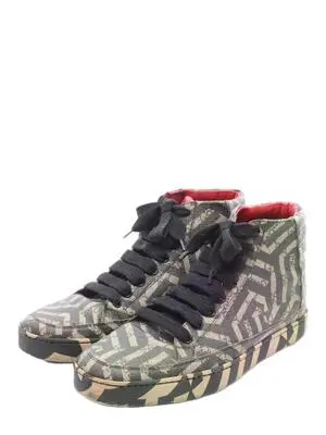 Gucci 2010s Gg Kaleido High-top Sneakers - Black