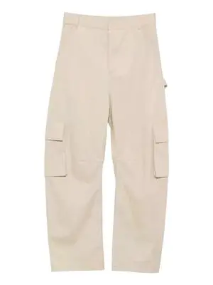 Balenciaga Relaxed Cargo Trousers - Neutrals