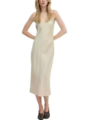 SAMSOE SAMSOE SAMSOE SAMSOE V-Neck Spaghetti Strap Dress