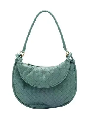 Bottega Veneta Medium Nappa Intrecciato Hobo Bag - Green