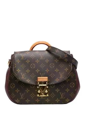 LOUIS VUITTON Monogram Eden Mm Satchel - Brown