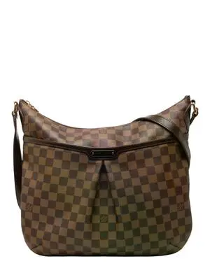LOUIS VUITTON Damier Ebene Bloomsbury Gm Crossbody Bag - Brown