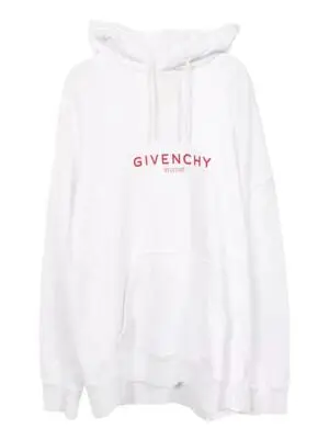 Givenchy Logo Hoodie - White
