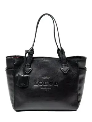 Loewe Heritage Tote Bag - Black