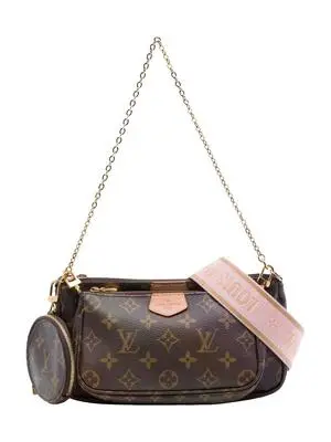 LOUIS VUITTON 2020 Monogram Multi Pochette Accessoires Satchel - Brown