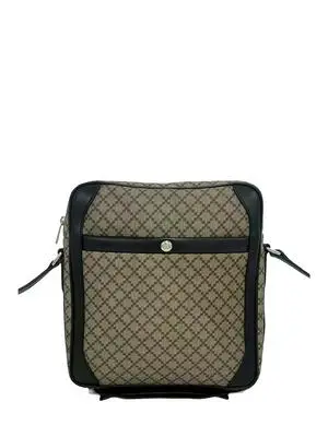 Gucci Diamante Coated Canvas Zip Crossbody Bag - Neutrals