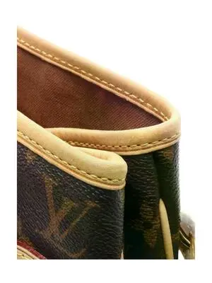 LOUIS VUITTON Monogram Batignolles Vertical Tote Bag - Brown