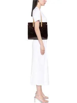 LOUIS VUITTON Monogram Vernis Catalina Tote Bag - Purple