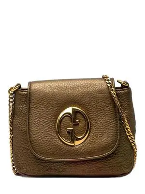 Gucci 1973 Chain Crossbody Bag - Gold