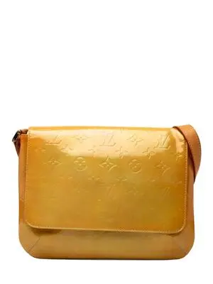 LOUIS VUITTON Louis Vuitton Monogram Vernis Thompson Street Shoulder Bag Neutrals