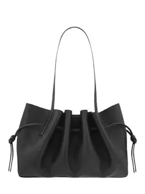 Yuzefi Scallop Tote Bag - Black