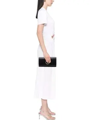 LOUIS VUITTON Crystal Louise Clutch Bag - Black