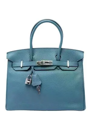 Hermès Birkin 30 Handbag - Blue