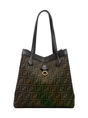 Fendi Large Zucca Canvas Origami Tote Bag - Brown