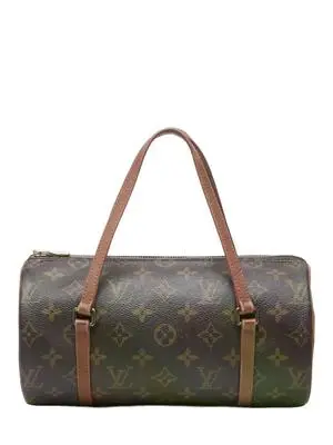 LOUIS VUITTON Monogram Papillon 26 Handbag - Brown