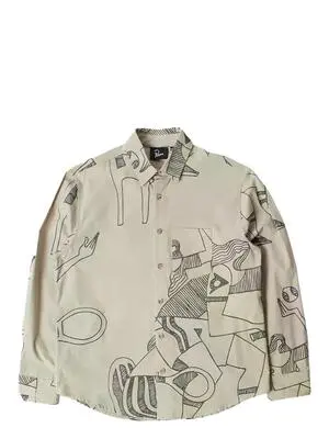 PARRA Pen-drawing Button-up Shirt