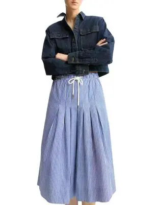 ARLO MOTT Arlo Mott Henry Cropped Denim Jacket