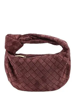 Bottega Veneta Mini Jodie Intrecciato Suede Handbag - Multicolor