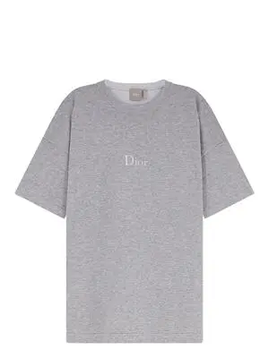 Dior Knitted T-shirt With Logo - Multicolor