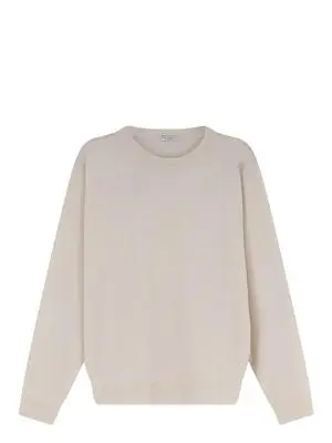Brunello Cucinelli BRUNELLO CUCINELLI Crew Neck Long Sleeve Cashmere Sweater Multicolor