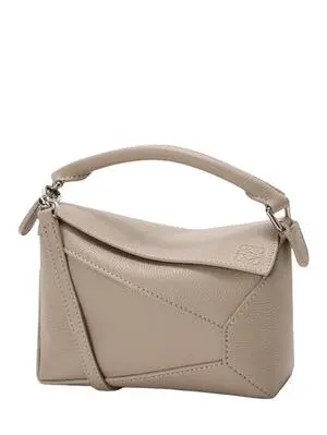 Loewe Puzzle Edge Mini Bag In Calfskin - Multicolor