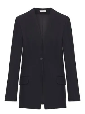 TOTÊME TOTEME Single-Breasted Wool Blend Blazer