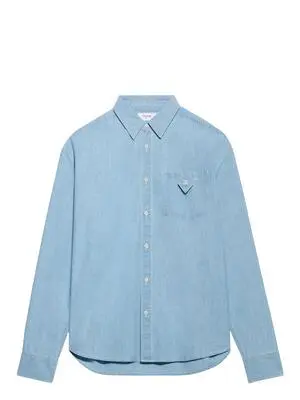 Celine Cotton Denim Shirt - Multicolor