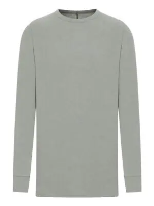 Rick Owens Rick Owens Men Long-Sleeved Cotton Jersey T-Shirt Multicolor