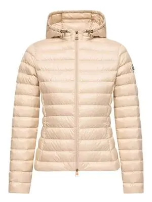 Moncler Igelhood" Short Down Jacket In Beige Longue Saison - Cream