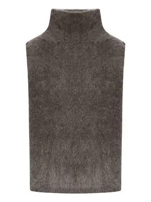 LISA YANG Cashmere Vest - Brown