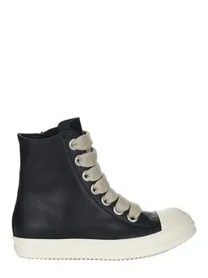 Rick Owens Jumbolace Leather High-top Sneakers - Multicolor