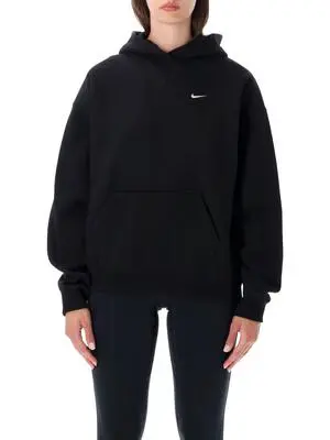 Nike Nike Oversized Fleece Hoodie Nero