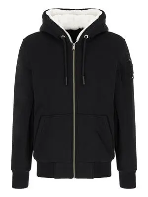 Moose Knuckles Zip Up Hooded Jacket - Multicolor
