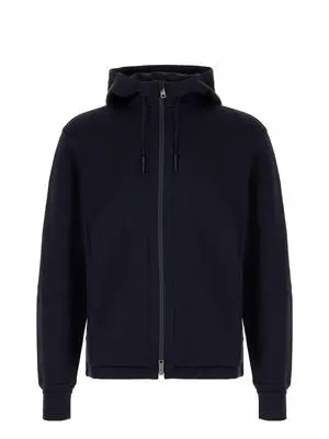 ZEGNA ZEGNA Hooded Sweatshirt With Full Zip