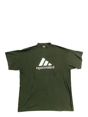 Balenciaga Balenciaga X Adidas Reverse T-shirt 'green' Green