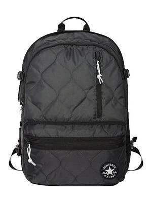 CONVERSE Quilted Straight Edge Backpack - Black