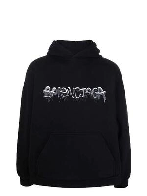 Balenciaga Slime Hoodie - Black